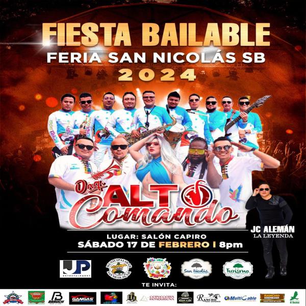 Feria San Nicolás 2024: fiesta bailable con la orquesta Alto Comando ...